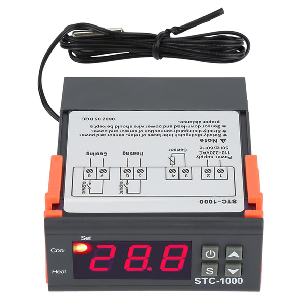 Practical Thermostat, Thermostat Sensor, 110-220V Electric Digital for ...