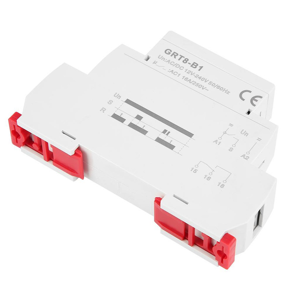 Time Delay, GRT8-A1 Electronic Delay Off Time Relay DIN Rail Type 12V ... Time Delay, GRT8-A1 Electronic Delay Off Time Relay DIN Rail Type 12V ...