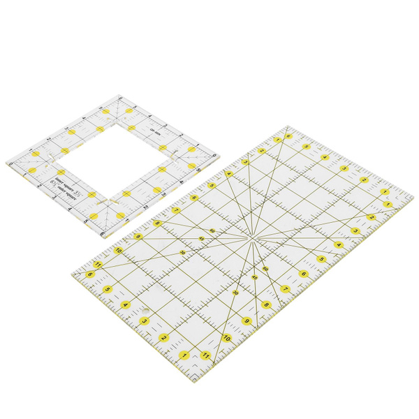 Quilting Ruler Sewing Drawing Measure Tools Cloth Supplies Acrylic ...