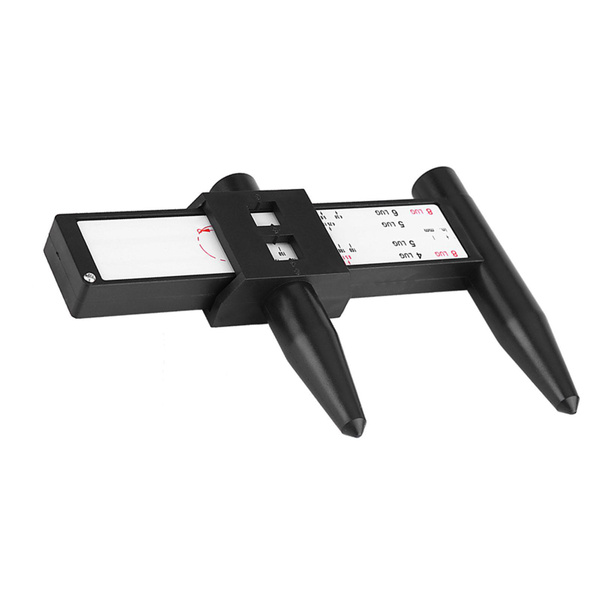 Car Wheel Gauge,Plastic Wheel Pattern Sliding Measuring Gauge Tool PCD ...