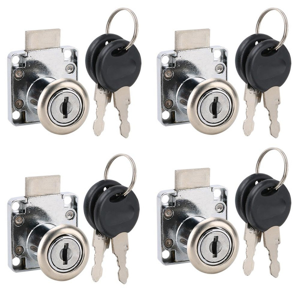 Office Table Drawer Lock Letter Box Cabinet Jewelry Box Lock Key ...