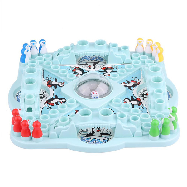 Children Educational Game Interesting 'n Drop Penguins Kids Penguins Board Games Interactive ...