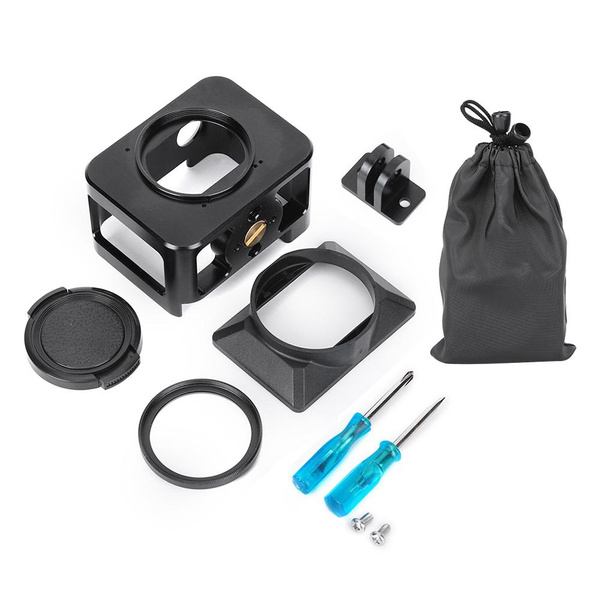 Camera Cage, PU387B Aluminium Alloy Camera Protection Cage with UV ...