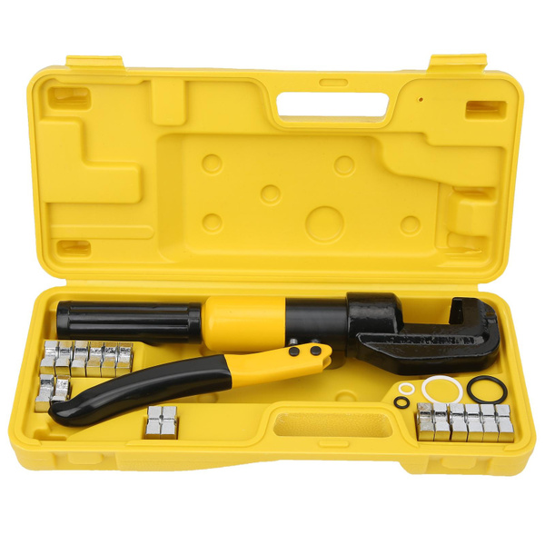 6 Tons Integral Hydraulic Pliers Portable Pressure Crimping Tool Cable ...
