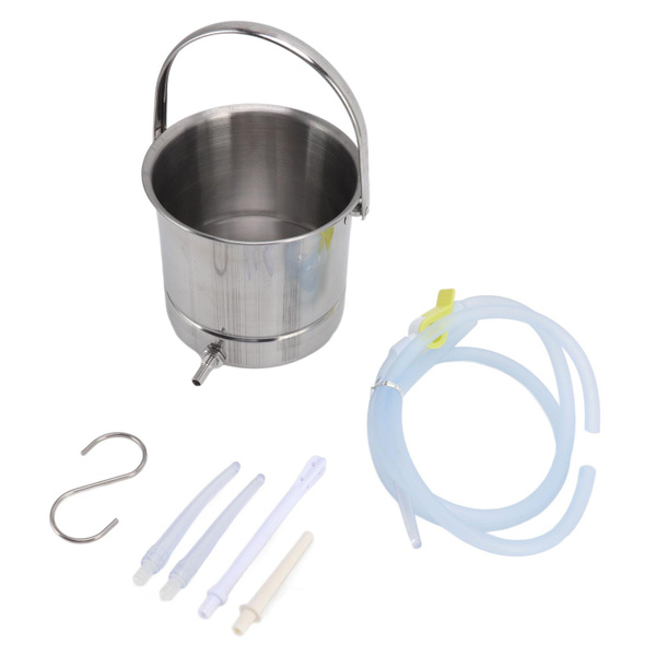 Silicone Household 1.6L Bucket Hose Nozzles with Storage Bag For ...