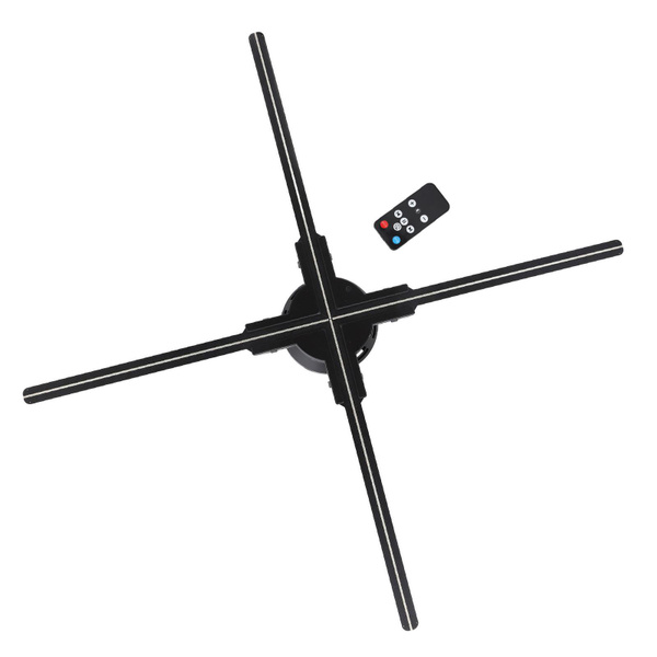 3d Led Hologram Projector Timed Playback Software Operation 4 Leaves