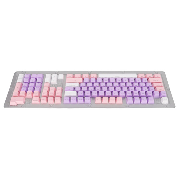 Mechanical Keyboard Keycaps, Arc Layout Keycaps Translucent Characters ...