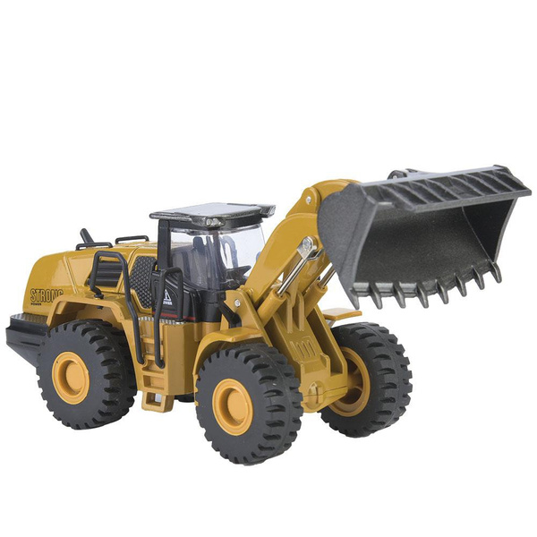 50 Scale 74 Alloy Wheel Loader Truck Die-cast Construction Vehicle BS ...