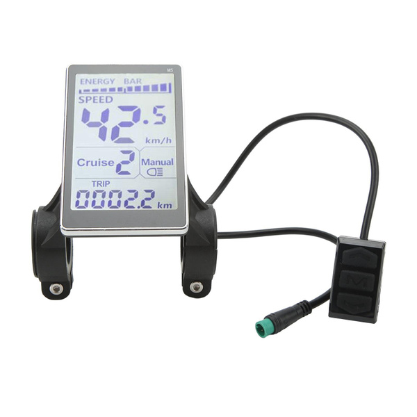 Electric LCD Display Meter 5 Pin 24V 36V 48V 60V E Scooter M5 LCD Panel ...