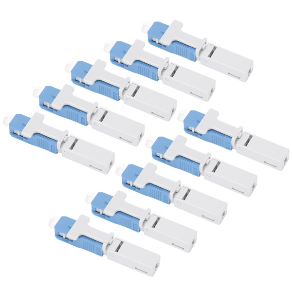 Fiber Optic Fast Connector, Resuable 10Pcs High Performance Optical ...