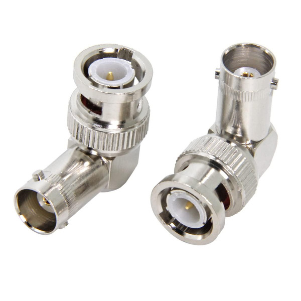 Bnc 90 Degree Adapter Bnc Right Angle Adapter Bnc Male To Female