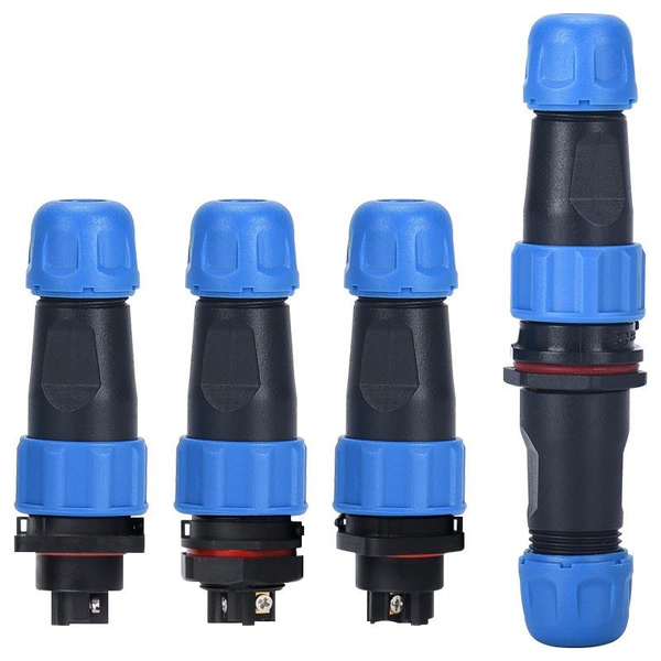 Waterproof Plug Socket 1/2/3/4/5/6/7/9 Pins IP68 Docking Aviation ...