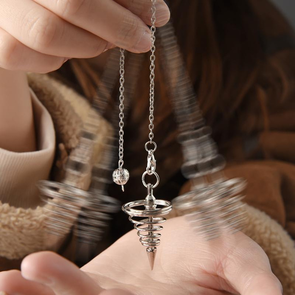 Metal Pendulums for Dowsing Spiral Cone Pyramid Pendule Oranment | Wish