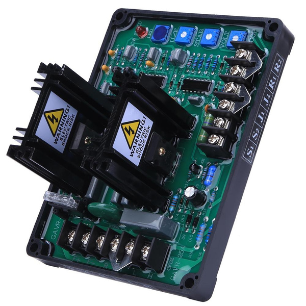 GAVR-25A AVR Automatic Voltage Regulator Brushless Generator 1/2 Self ...