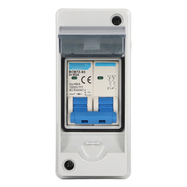 PV Solar Disconnect Switch Overvoltage Protection IP65 Waterproof ...