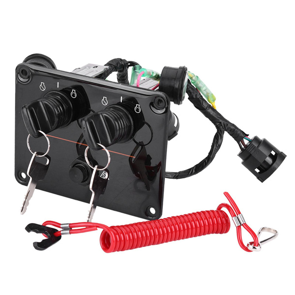 Switch Penels, Dual Engine Key Switch Panel Switch Assembly for ...