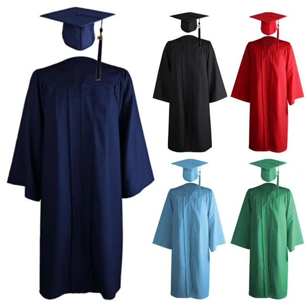 Child Preschool Graduation Gown Robe Kindergarten Ceremony Outfit Cap ...