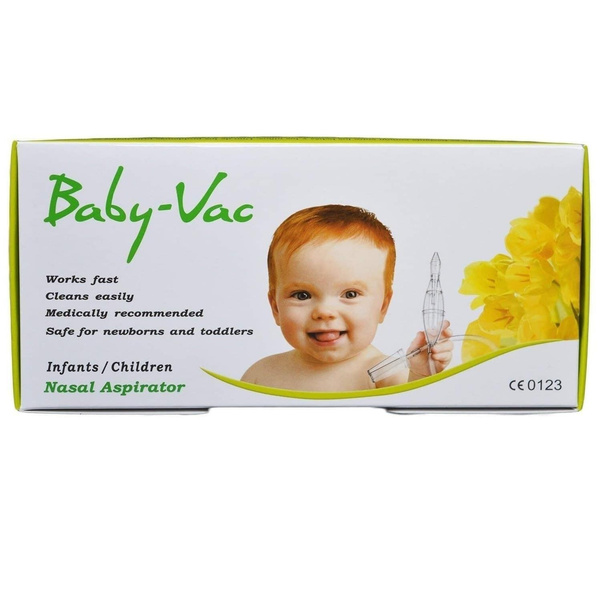 Nasal Aspirator Baby Vac Mucus Breath Cleaner Silicone Easily ...