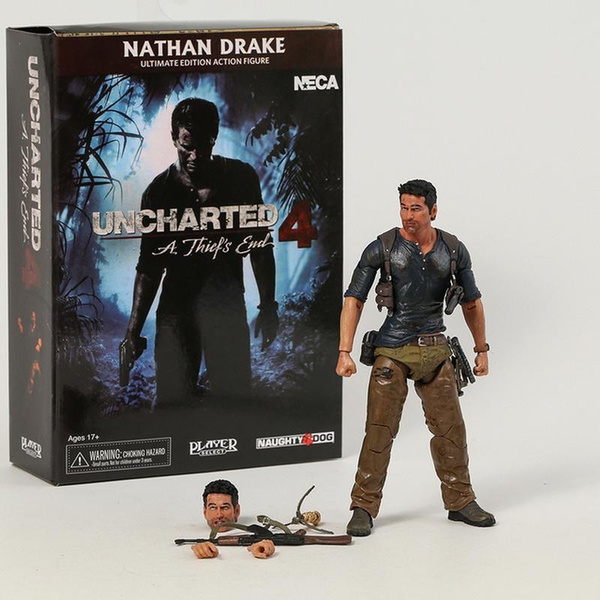 NECA Uncharted 4 A thief's end NATHAN DRAKE Action Figure PVC Toy Model ...