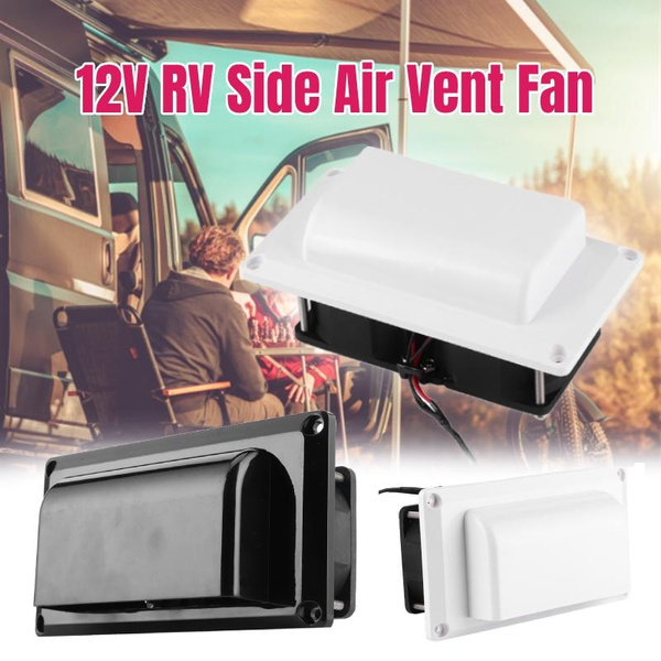 RV Side Vent Fan, 25W 12V Vent Ventilation Exhaust Fan For Trailer Boat ...