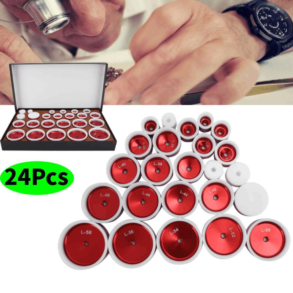 24pcs Capping Machine Dies With Base Watch Back Cover Pressing Machine ...