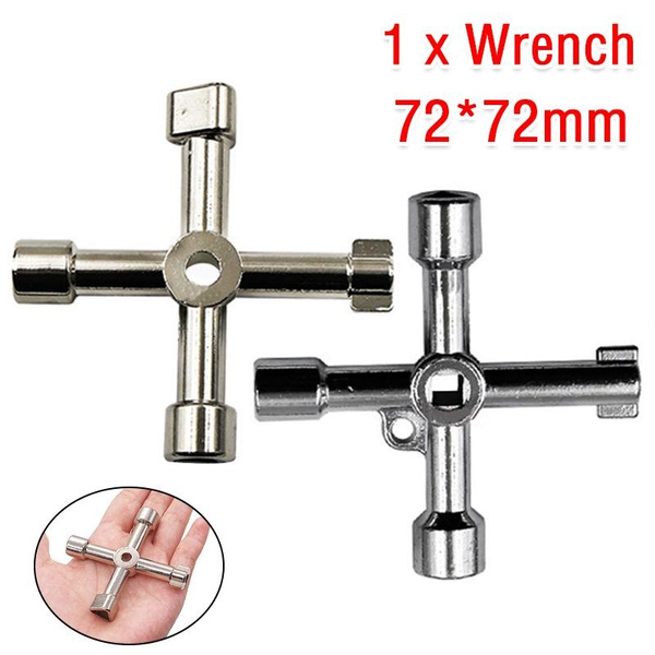 Square Hole Round Hole Key Hardware Tool Multifunctional Cross Electric ...