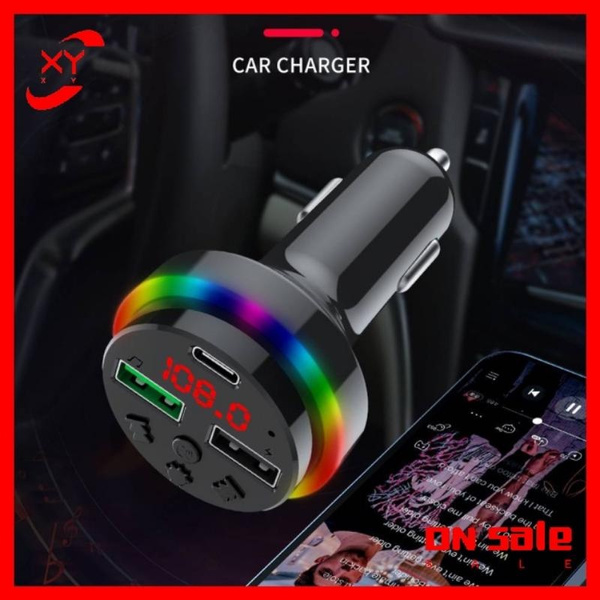 F15 Car Mp3 Player Bluetooth Compatible Receiver Handsfree Adapter Dual ...