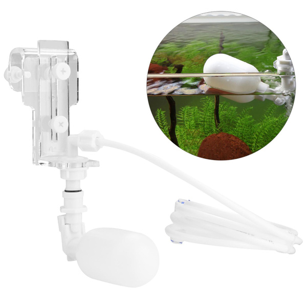 Aquarium Float Valve Plastic Auto Water Filler Fish Nonelectric Water ...