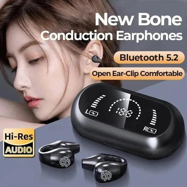 2023 Arrival NEW Bone Conduction Earphone Bluetooth 5.2 Ear Clip on Ear ...