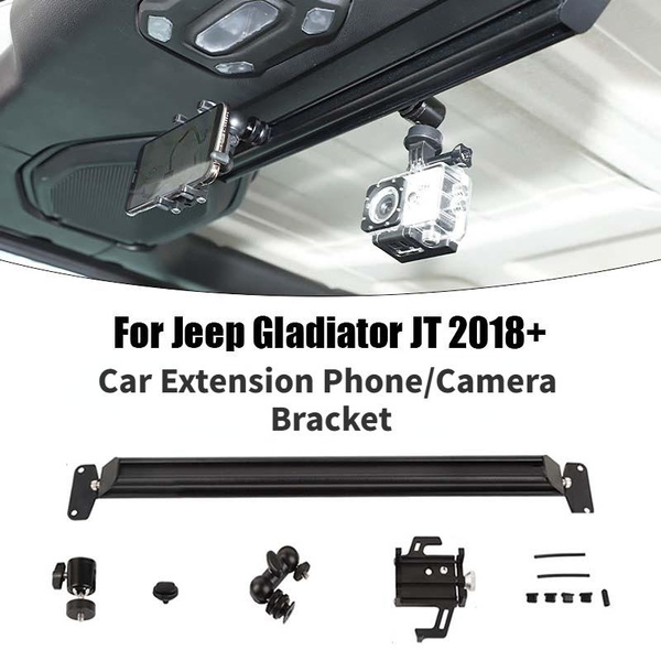 Car Center Console Extension Bracket Phone/Camera Mount Stand ...