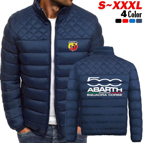 ABARTH Jacket New Men's Cotton Suit Slim Slim Men's Bubble Down Jacket ...