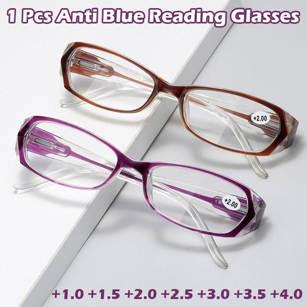 2023 New Retro Anti Blue ray Reading Glasses Ladies Fashion Presbyopia Eyeglasses Women Computer ...