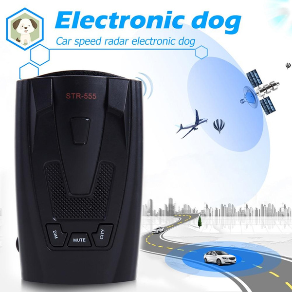 STR-555 Car Radar Detector Voice Auto Vehicle Speed Alert Alarm Warning ...