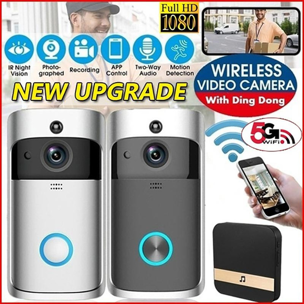 New Upgrade Smart Video Doorbell Wireless Wifi Anti-theft Camera with ... New Upgrade Smart Video Doorbell Wireless Wifi Anti-theft Camera with ...