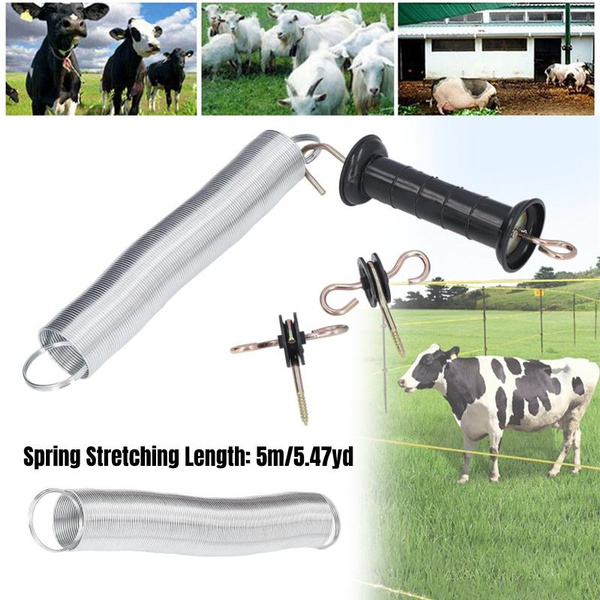 Electric Fence Gate Kit Electric Fence Handle Set Spring Gate Handle