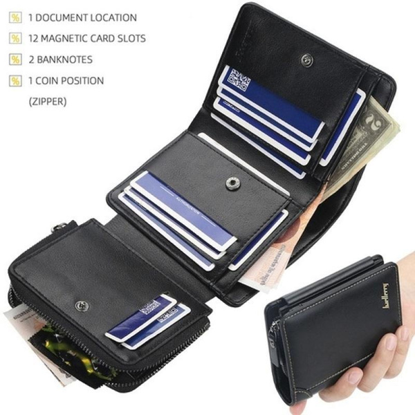 Wallet for Men Bifold Stylish Wallet Slim Includes Id Window and Credit ...