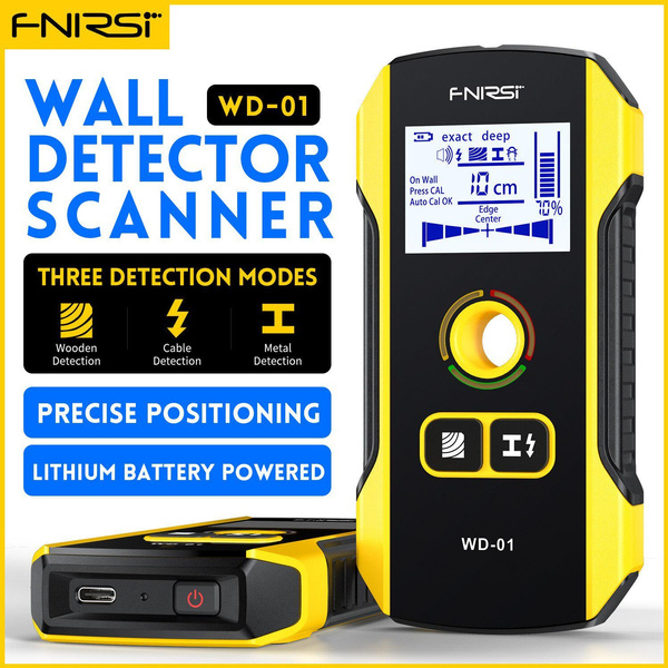 FNIRSI WD-01 Portable Handheld Metal Detector Wall Scanner with Newly ...