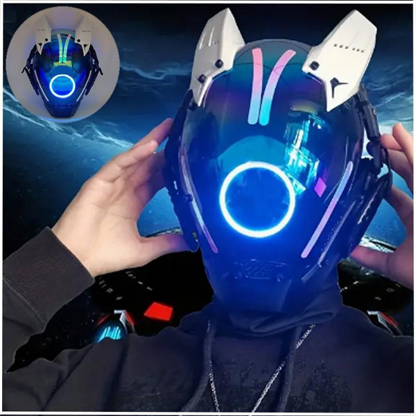 New Cool Mechanical Science Fiction Network Punk Mask Male/Female ...
