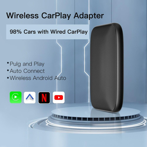 2023 NEW Android Ai Box Wired To Wireless CarPlay Adapter Android Auto ...