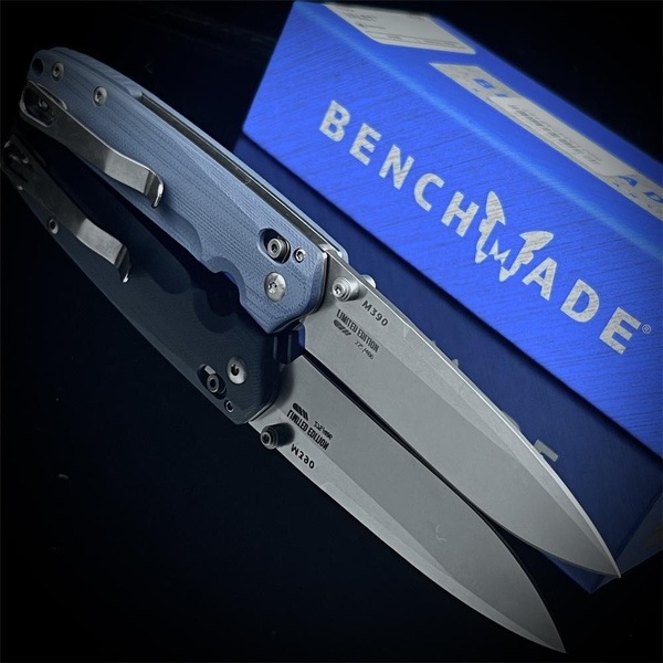 BM Benchmade 485 Valet / BM 535 Pocket Folding Knife 3.2 In M390 Drop ...