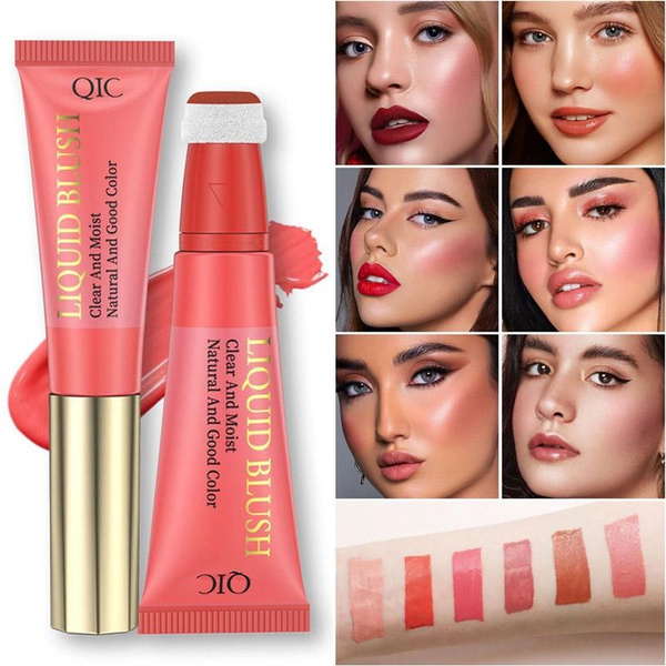 1Pc Liquid Blusher Contour Wand With Cushion Applicator Face Blush ...
