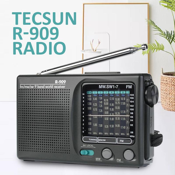 1pc New Type 9-band Portable Radio FM Megawatt (AM) Radio SW World ...