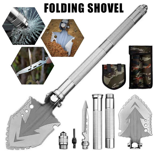 Portable Type Outdoor Multifunctional Ordnance Shovel Survival Tool ...