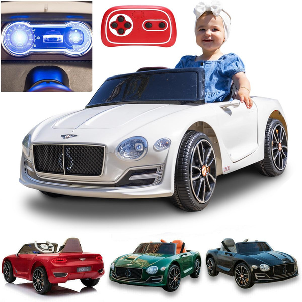 12V Electric Kid car Bentley Licensed Cars for Kids,Battery Powered ...