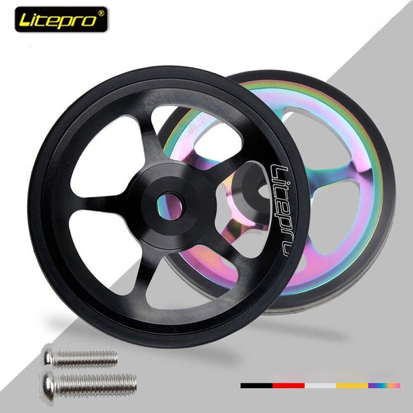 Aluminum Alloy Easy Wheel For Brompton Folding Bike Spare Tire/Bicycle ...