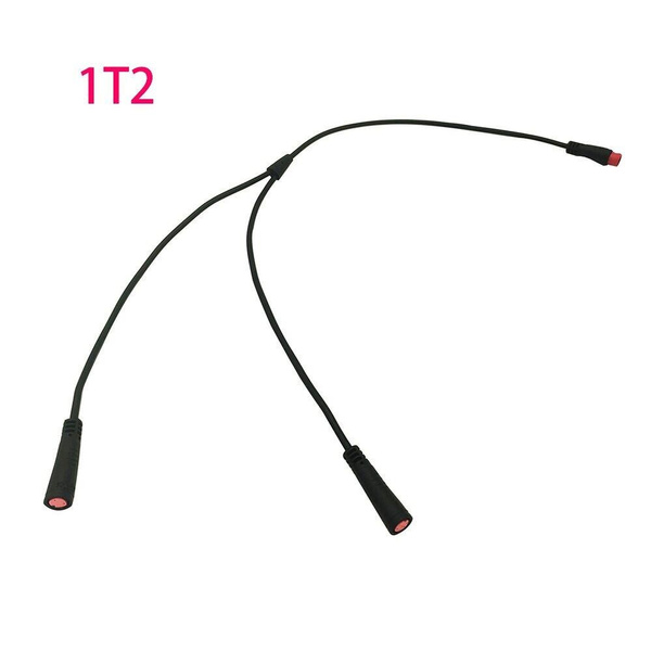 Brake`Sensor E-Bike Y`Splitter Cable RED 2 Pin Electric Bicycle 1 To 2 ...