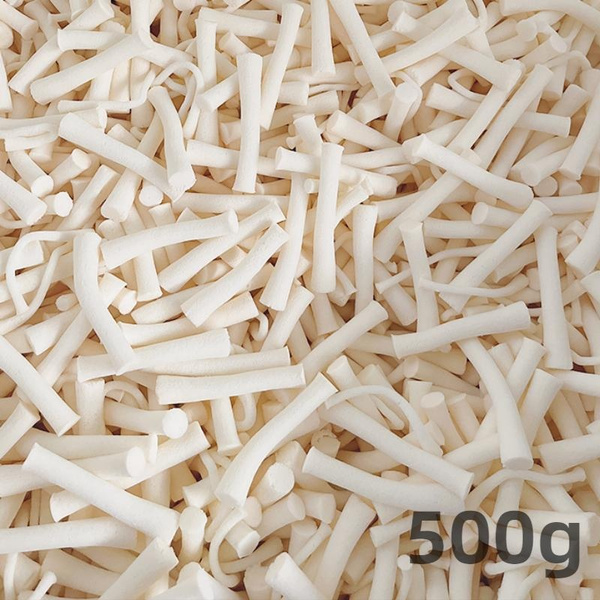 500g Natural Shredded Latex Fill Cylindrical Shape Loose Stuffing for ...