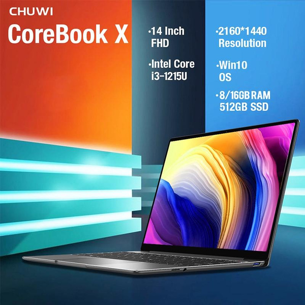 New Arrival CHUWI CoreBook X 14" Laptop Intel Core i3-1215U 512GB SSD ...