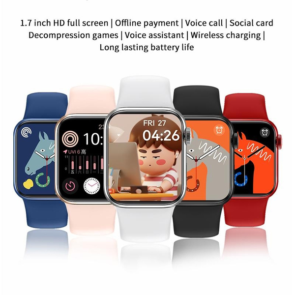 M9 Mini Smart Watch Women Bluetooth Call Heart Rate Montior 13 Sport ...