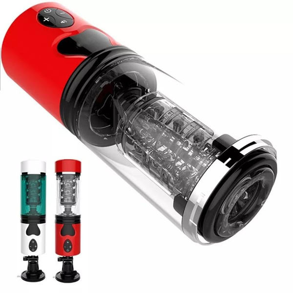 Handfree Automatic Telescopic Rotation Male Masturbator Vacuum Electric ... Handfree Automatic Telescopic Rotation Male Masturbator Vacuum Electric ...